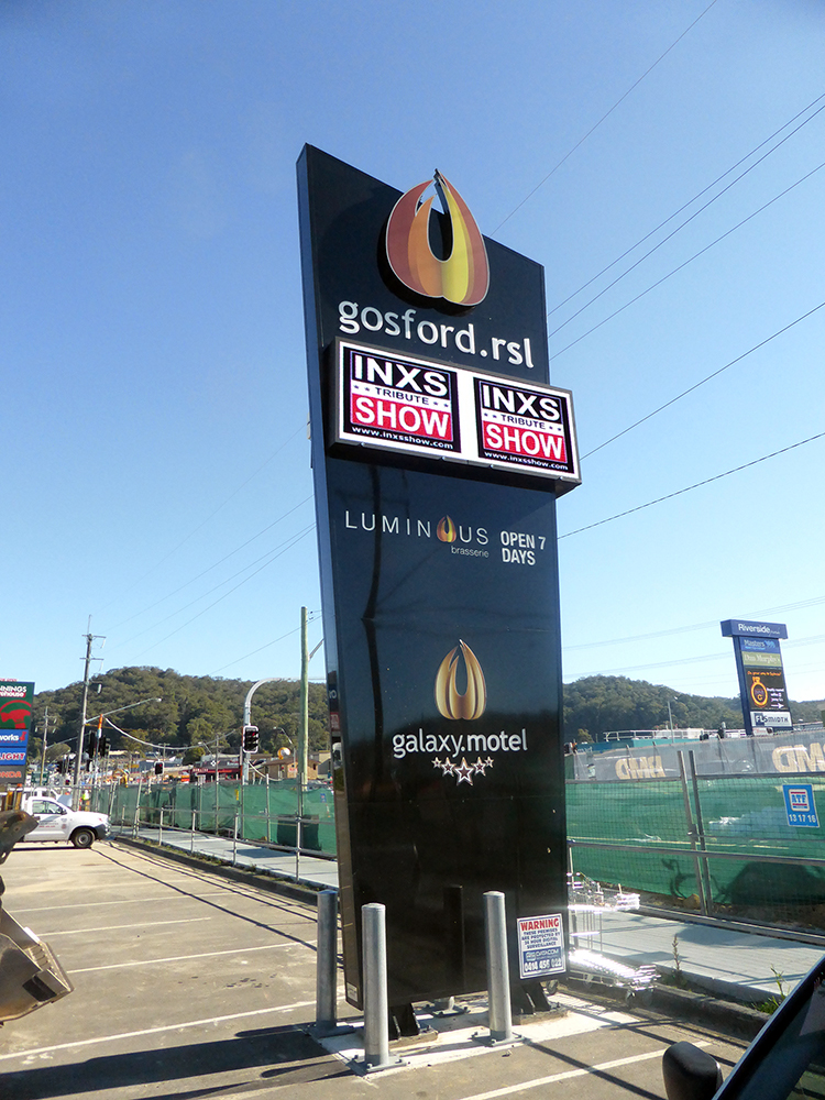 Custom Pylon Advertisements - Empowered Vision