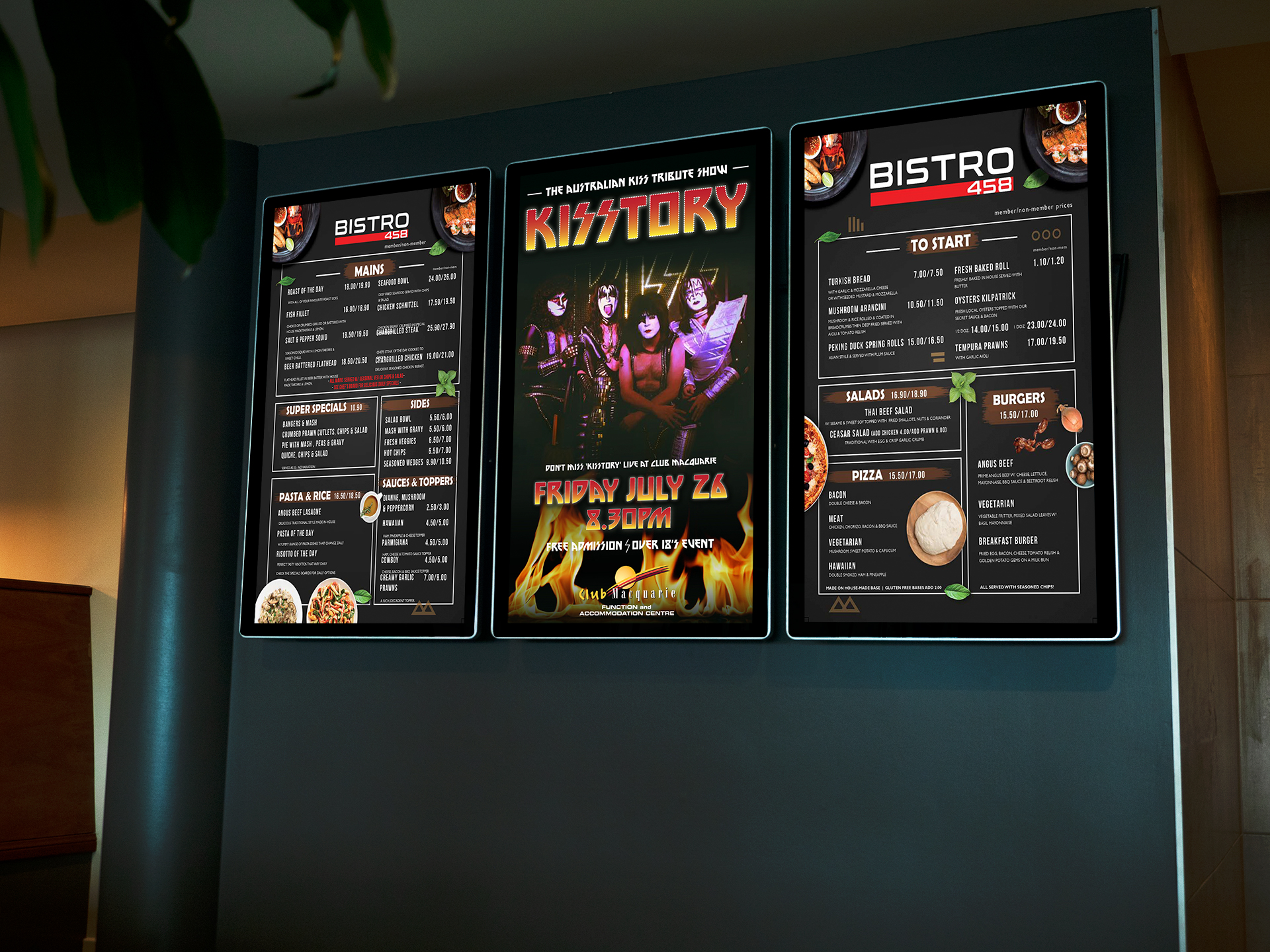 More Full HD LCD Displays For Club Macquarie - Empowered Vision